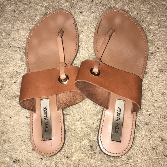 Steve Madden | Shoes | Steve Madden Tan Sandals | Poshmark